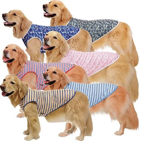（大型犬用夏服）濡らして振るだけフルクール（カモフラージュ柄・ボーダー柄・ストライプ柄） 大型犬用品専門店 アイアンバロン 通販
