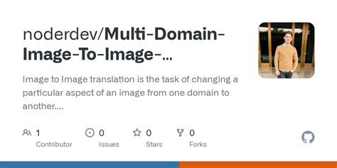 Github Noderdevmulti Domain Image To Image Translation Image To