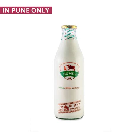 A2 Desi Cow Milk Glass Bottle Humpy Farms