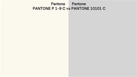Pantone P 1 9 C Vs PANTONE 10101 C Side By Side Comparison