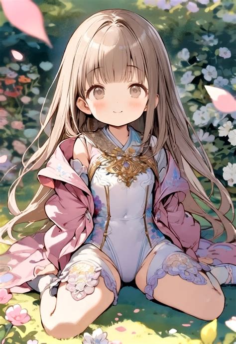 ロングの子でレオタード Aipictors