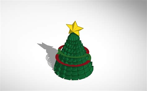 3d Design Arbol 2 Navidad Tinkercad