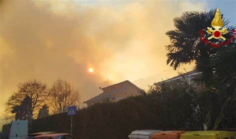 Torna incubo incendi in Piemonte rogo sul monte Musinè
