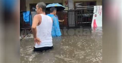 Tadatodays Diguyur Hujan Lebat Beberapa Titik Di Kota Jember