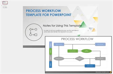 Simple Process Workflow Template Microsoft PowerPoint