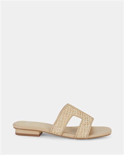 Raspberry Raffia Flatform Buy Womens Sandals Online Novo Shoes