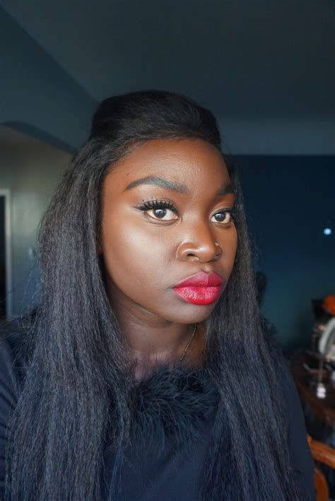 Red Lipstick For Dark Skin Black Women