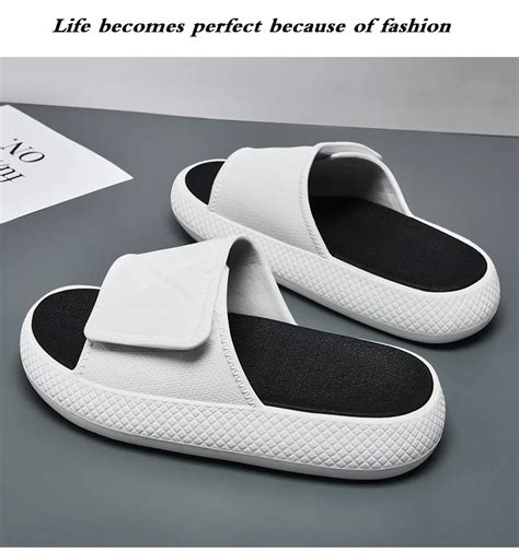 Cloud Slippers For Women And Men Non Slip Shower Slides Bathroom Pillow