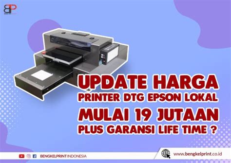 Daftar Harga Printer Dtg A Epson Termurah