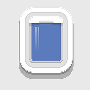 Plastic Open Plane Window Glass Object Space Vector Glass Object Space PNG And Vector With