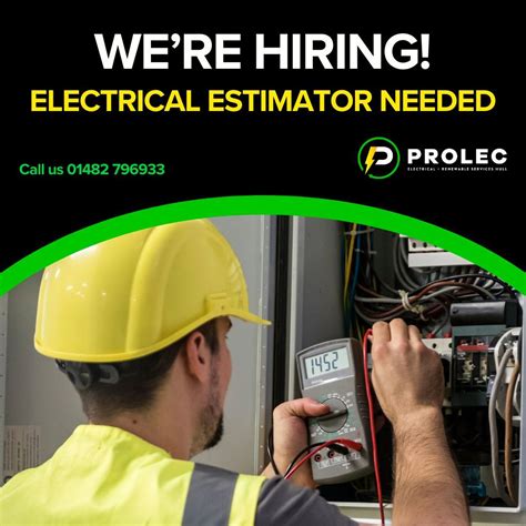 Electrical Estimator Kingston Upon Hull Prolec Hull Limited