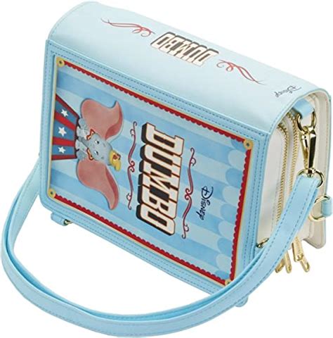 Loungefly Disney Dumbo Book Series Convertible Crossbody Dumbo One Siz