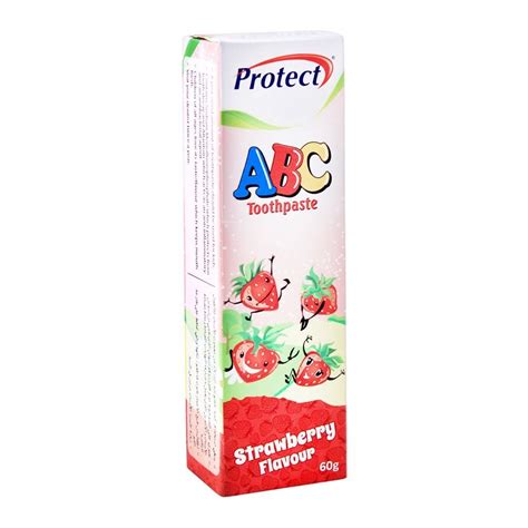 Protect Abc Toothpaste Strawberry Flavour 60g Pakmart