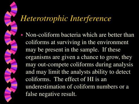 Ppt Microorganisms The Coliform Group Bacteria Powerpoint