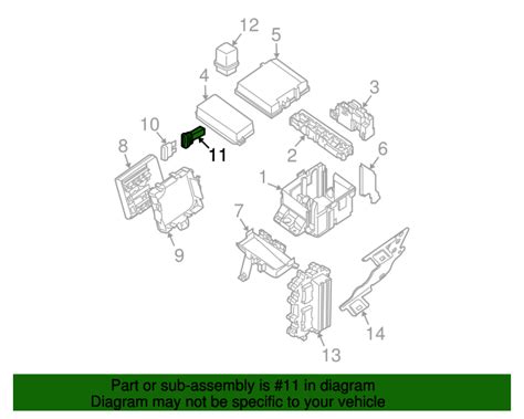 1996 2020 Nissan Connector Assembly Fusible Link 24370 C9921 Nissan