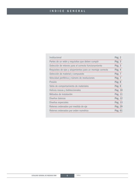 Catalogo Medidas Generales Dbh 2019 Retenes Pdf Calidad Comercial