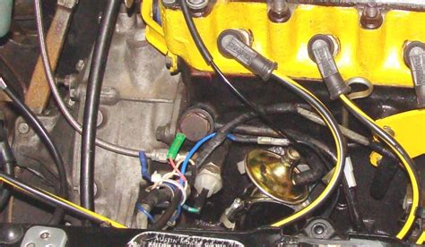 Oil Pressure Line Distributor Interference