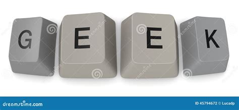 Geek Stock Illustration Illustration Of Technology Term 45794672