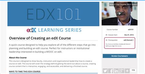 5 2 providing a course overview — building and running an open edx course documentation