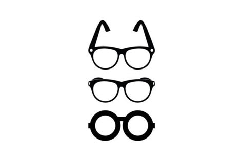 Vector Pen Book And Eyeglass Symbols Graphic By Mostafa75 · Creative