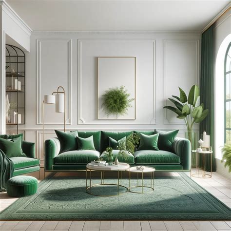 12 Rug Ideas For Green Couches With Pictures Dark Green Living Room