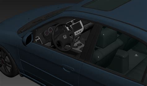 Honda Civic Vtec 2 3d Model By Carmodels3d