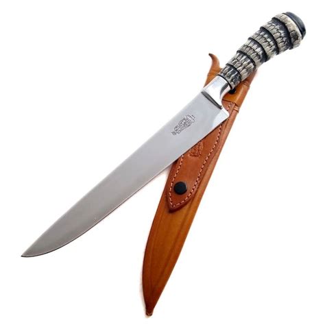 Faca Churrasco Aço Inox De 10 Polegadas Cabo Tatu Fltt10 A Cutelaria Do Sul