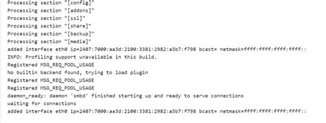 Yet Another Samba Share Problem Solved Home Assistant Os Home Assistant Community