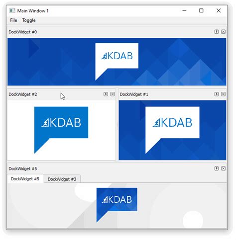Kddockwidgets V11 Has Been Released Kdab Rqtframework