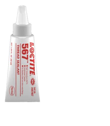 Sellador De Roscas Loctite 567 Tubo De 50 Ml Para Acero Ino Cuotas