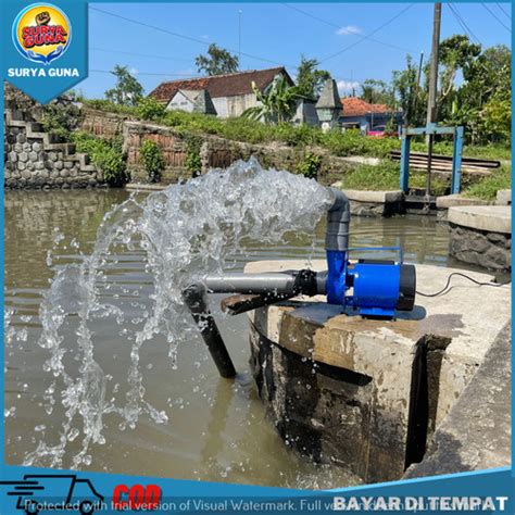 Jual Pompa Air Cocok Untuk Kolam Ikan Koki Bali JET SURYAGUNA Free Klep JET KLEP