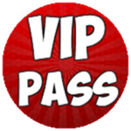 VIP Game Pass Roblox