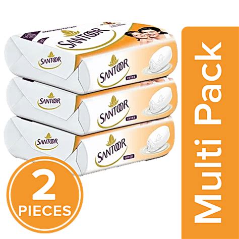Buy Santoor Bathing Soap Sandal And Almond Milk Online At Best Price Of