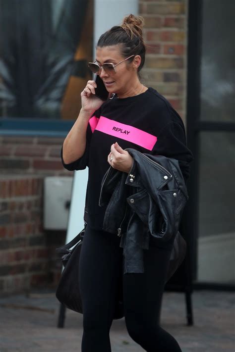 Kym Marsh Heading To Strictly Come Dancing Training In London 0930