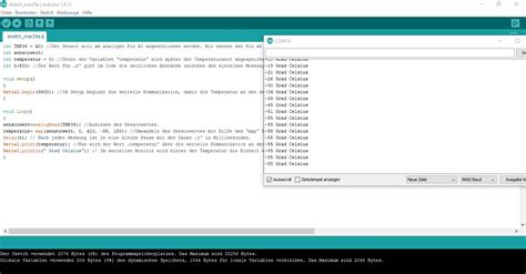 LM Zeigt Falsche Werte In Der Konsole Deutsch Arduino Forum