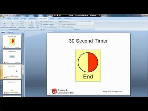 How To Add Countdown Timers To Powerpoint Youtube