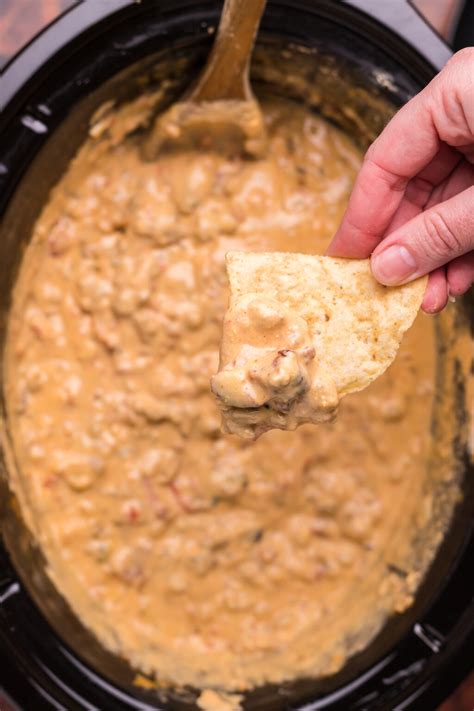 Crockpot Cheeseburger Dip The Magical Slow Cooker