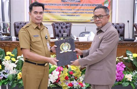 DPRD Ketapang Sahkan Tiga Perda Pada Rapat Paripurna Sumber