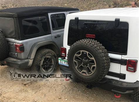 Comparison Pics Of Jl Vs Jk Wrangler Rubicon 2018 Jeep Wrangler