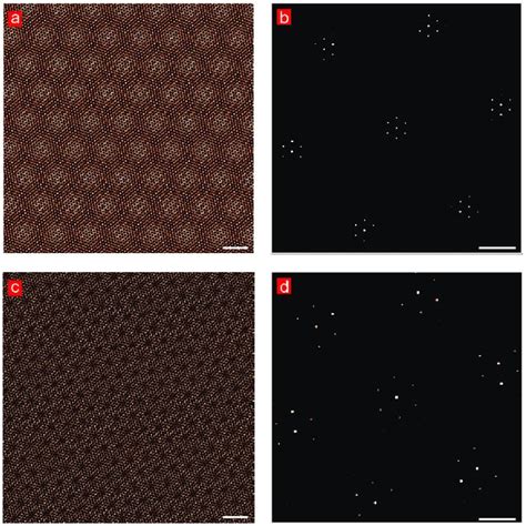 Real Space And Fourier Transforms Of Moiré Patterns A Stm Topographic