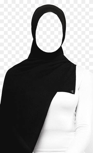 Black Arabian Hijab Png Pngwing