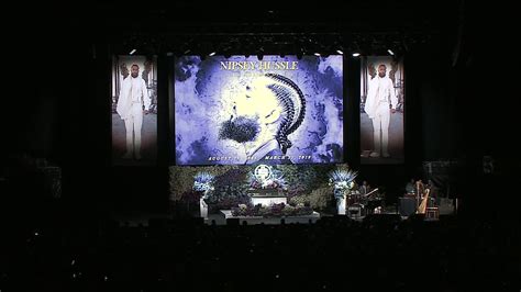 Nipsey Hussle Memorial Thousands Of Fans Pack Notable Spots On Nipsey