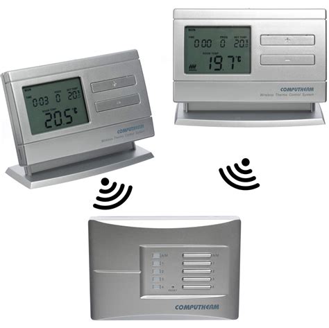 Computherm Q8rf Multi Zone Programmable Wireless Digital Thermostat Temperature Thermometer