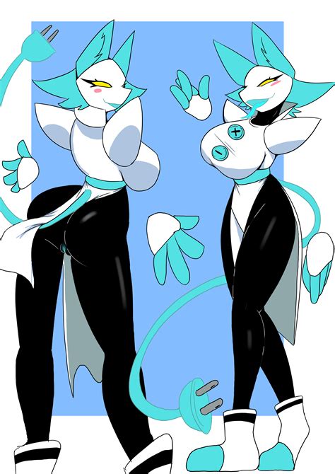 Rule 34 Absurd Res Ass Black Body Blue Background Blue Body Breasts