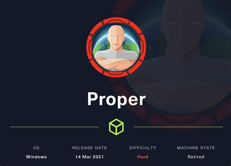 Proper Hackthebox Lucifiels Blog Lucifiel 技术博客