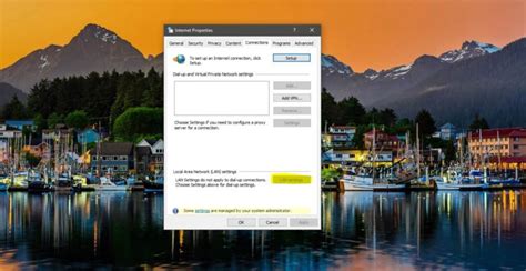 Fix Lan Proxy Settings Greyed Out Issue In Windows 10 Technoresult