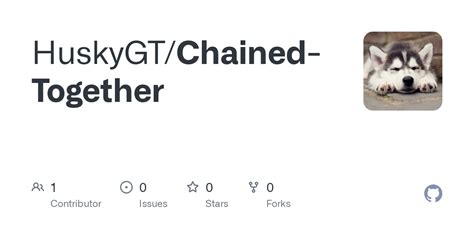 Github Huskygtchained Together