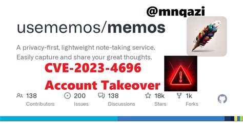 cve 2023 4698 local file inclusion lfi in usememos memos