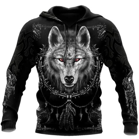 Love Wolf Hoodie Thewildlifejewelry