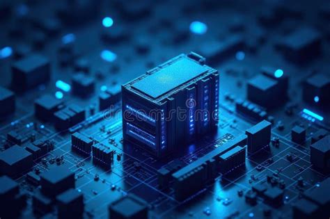 Blue Team Server Configuration In Modern Era Stock Illustration Illustration Of Infrastructure